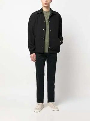ZANONE Band-collar Polo Shirt