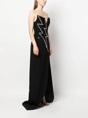 Philipp Plein Thunder Embellished Gown