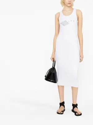 IRO PARIS Logo-print Fitted Dress