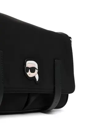 Karl Lagerfeld Ikonik Karl Patch Shoulder Bag