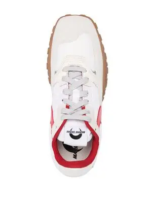 MARINE SERRE Ms-rise 22 Low-top Sneakers - White