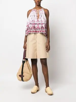 MARANT ETOILE Fabino Graphic-print Top