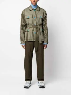 BOTTER Abstract-print Belted Jacket