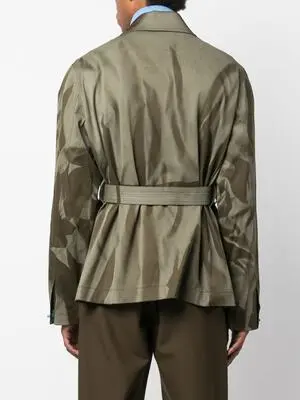 BOTTER Abstract-print Belted Jacket