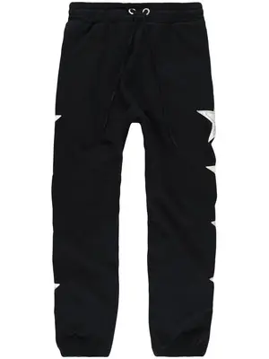 Palm Angels Star-patch Cotton Track Pants