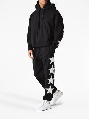 Palm Angels Star-patch Cotton Track Pants