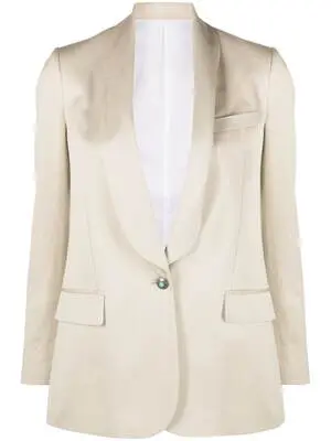 FORTELA Blaire Single-breasted Blazer - Neutrals