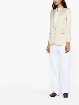 FORTELA Blaire Single-breasted Blazer - Neutrals