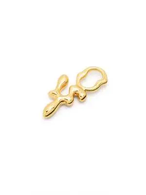 MARIA BLACK Fluent Letter Y Charm - Gold