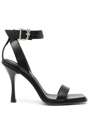 Dsquared2 Buckle 100mm Leather Sandals