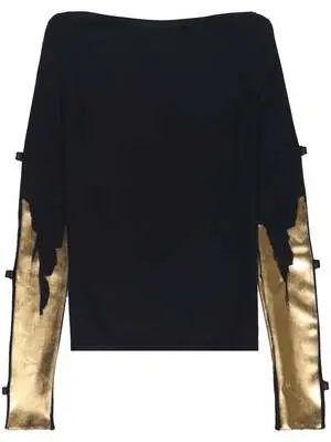 TOM FORD Long-sleeve Cut-out Knitted Top