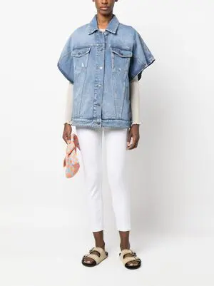 DONDUP Slim-cut Cropped Jeans