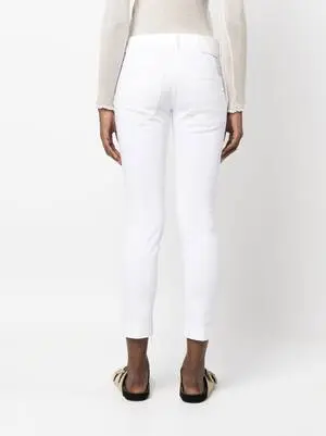 DONDUP Slim-cut Cropped Jeans