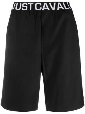 Just Cavalli Logo-print Shorts