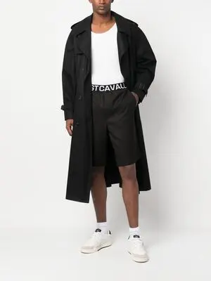 Just Cavalli Logo-print Shorts
