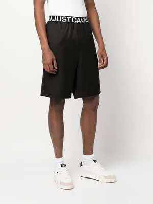 Just Cavalli Logo-print Shorts