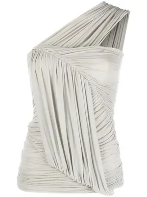 Rick Owens Edfu Draped Blouse