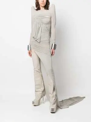 Rick Owens Edfu Draped Blouse
