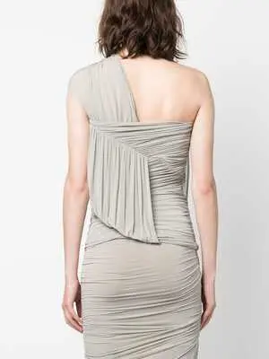 Rick Owens Edfu Draped Blouse