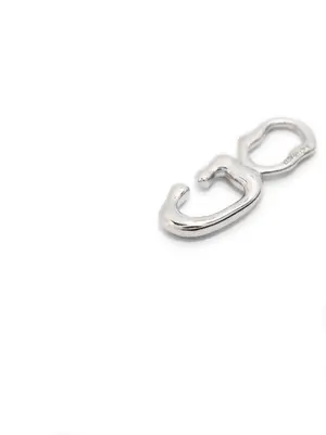 MARIA BLACK Fluent Letter C Charm - Silver