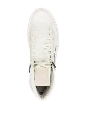 Y3 Zip-around High-top Sneakers