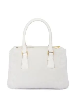Prada Galleria Shearling Mini Bag