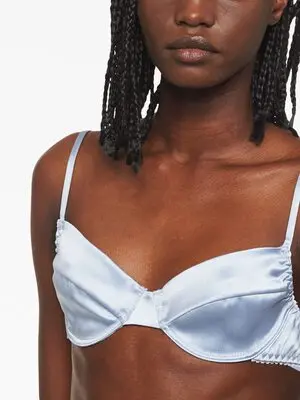 Miu Miu Satin Balconette Bra