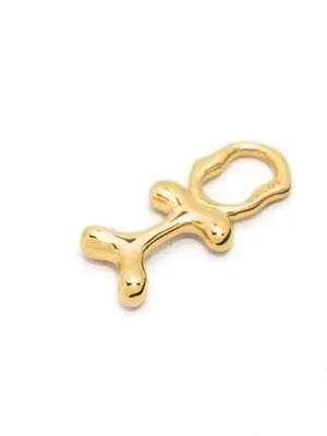 MARIA BLACK Fluent Letter Charm - Gold