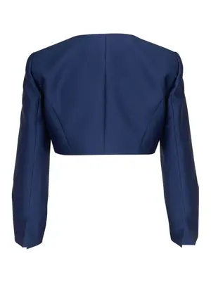 Carolina Herrera Long-sleeve Cropped Jacket