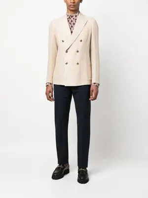 Tagliatore Double-breasted Peak-lapels Blazer