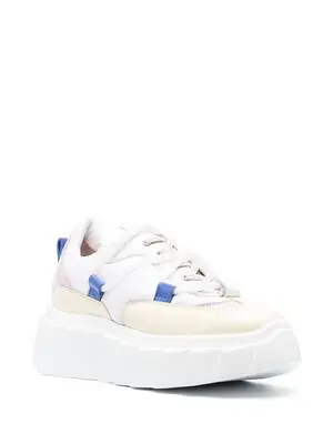 Agl Blondie Low-top Platform Sneakers - White