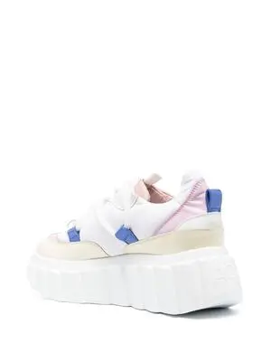 Agl Blondie Low-top Platform Sneakers - White