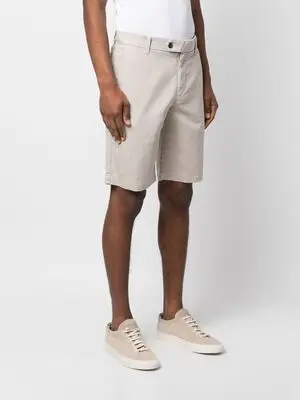 Eleventy Straight-leg Chino Shorts - Neutrals