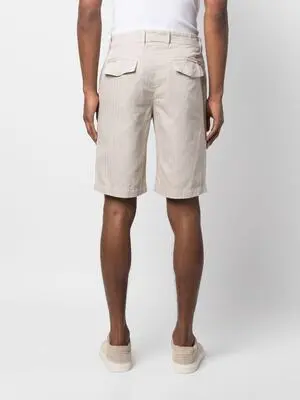 Eleventy Straight-leg Chino Shorts - Neutrals