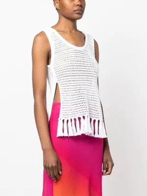 Dsquared2 Crochet-knit Tank Top