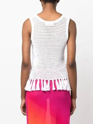 Dsquared2 Crochet-knit Tank Top