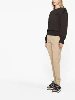 Isabel Marant Étoile Shad Logo-embroidered Sweatshirt - Black
