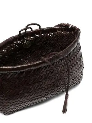 Dragon Diffusion Minsu Woven-design Cross Body Bag