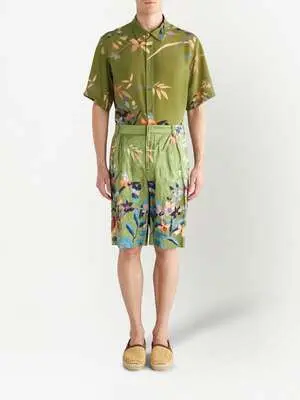 Etro Floral-print Deck Shorts