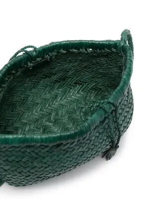 Dragon Diffusion Small Grace Leather Basket Bag