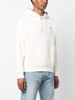 PUMA Slogan-print Drawstring Hoodie