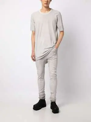 Boris Bidjan Saberi Round Neck Longline T-shirt