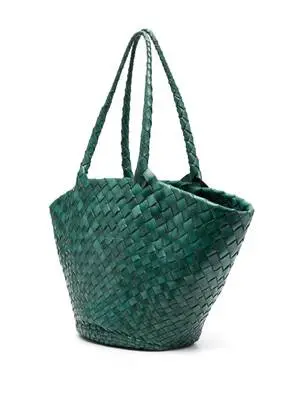 Dragon Diffusion Egola Interwoven Tote Bag - Green