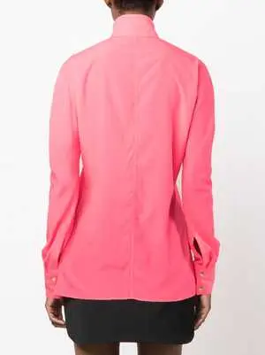 VIVIENNE WESTWOOD Logo-embroidered Tie-fastening Shirt