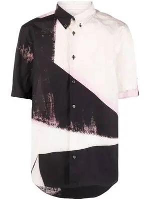 Alexander McQueen Brushstroke Cotton Shirt