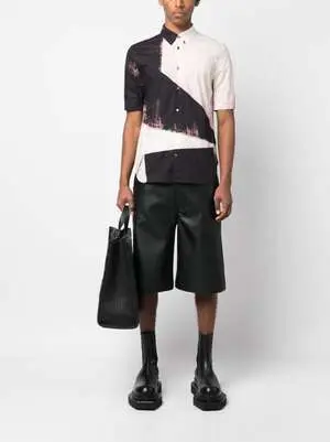 Alexander McQueen Brushstroke Cotton Shirt