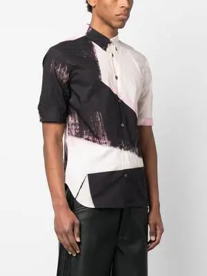 Alexander McQueen Brushstroke Cotton Shirt