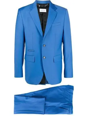 Philipp Plein Single-breasted Tailored Suit - Blue