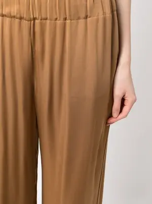 Aspesi High-waist Wide-leg Trousers - Brown
