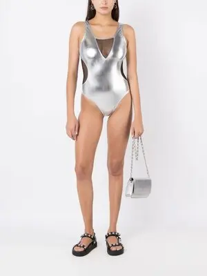 BRIGITTE Metallic One-piece Swimsuit